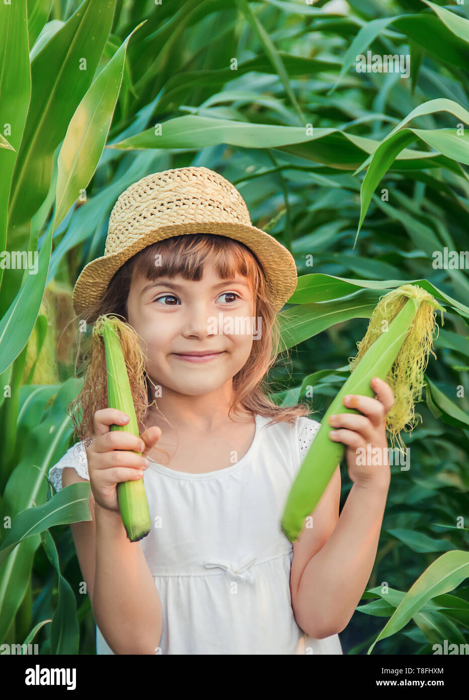 Corn farmer kids hi-res stock photography and images - Alamy
