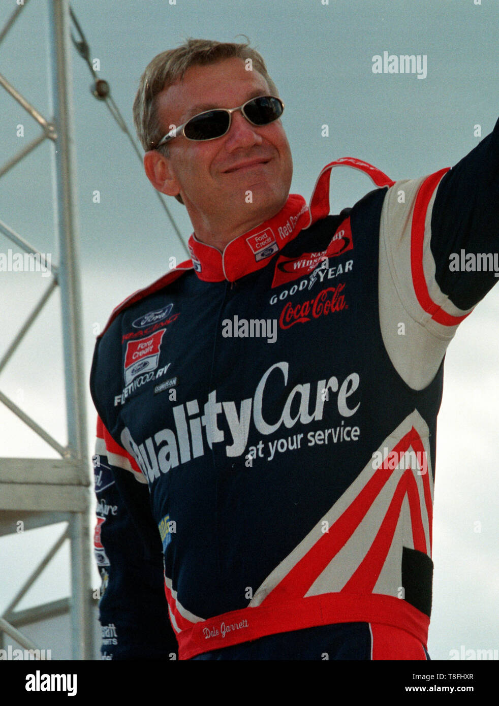 Dale Jarrett at drivers introduction at Homestead-Miami Speedway in ...