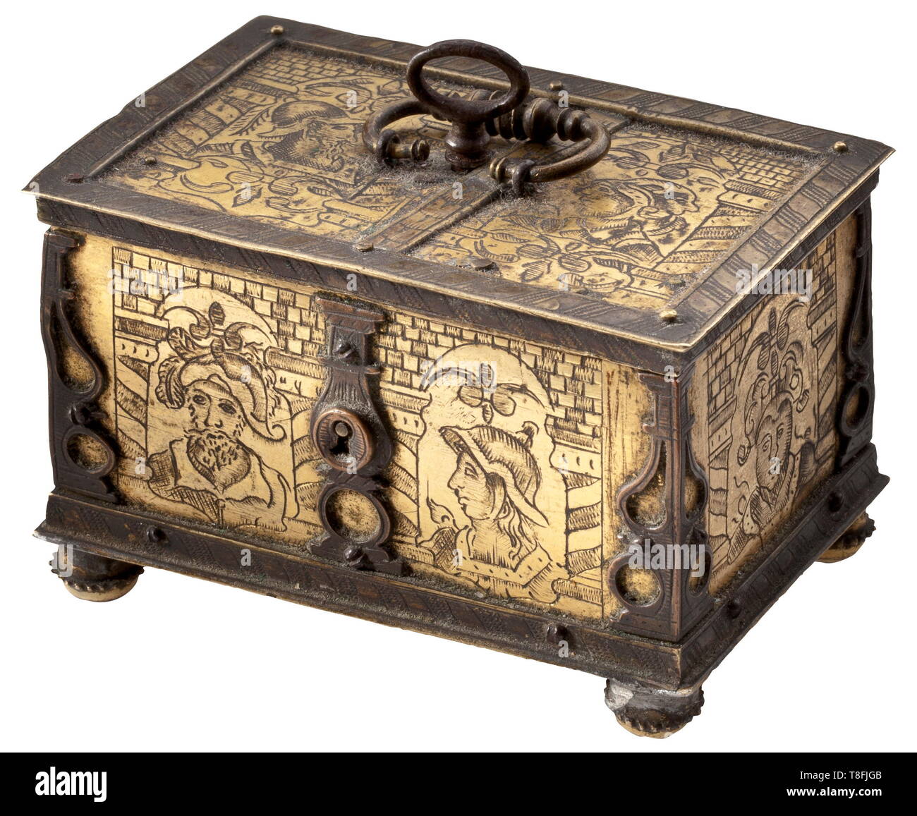 A miniature casket, ambit Michael Mann, Nuremberg circa 1600 ...