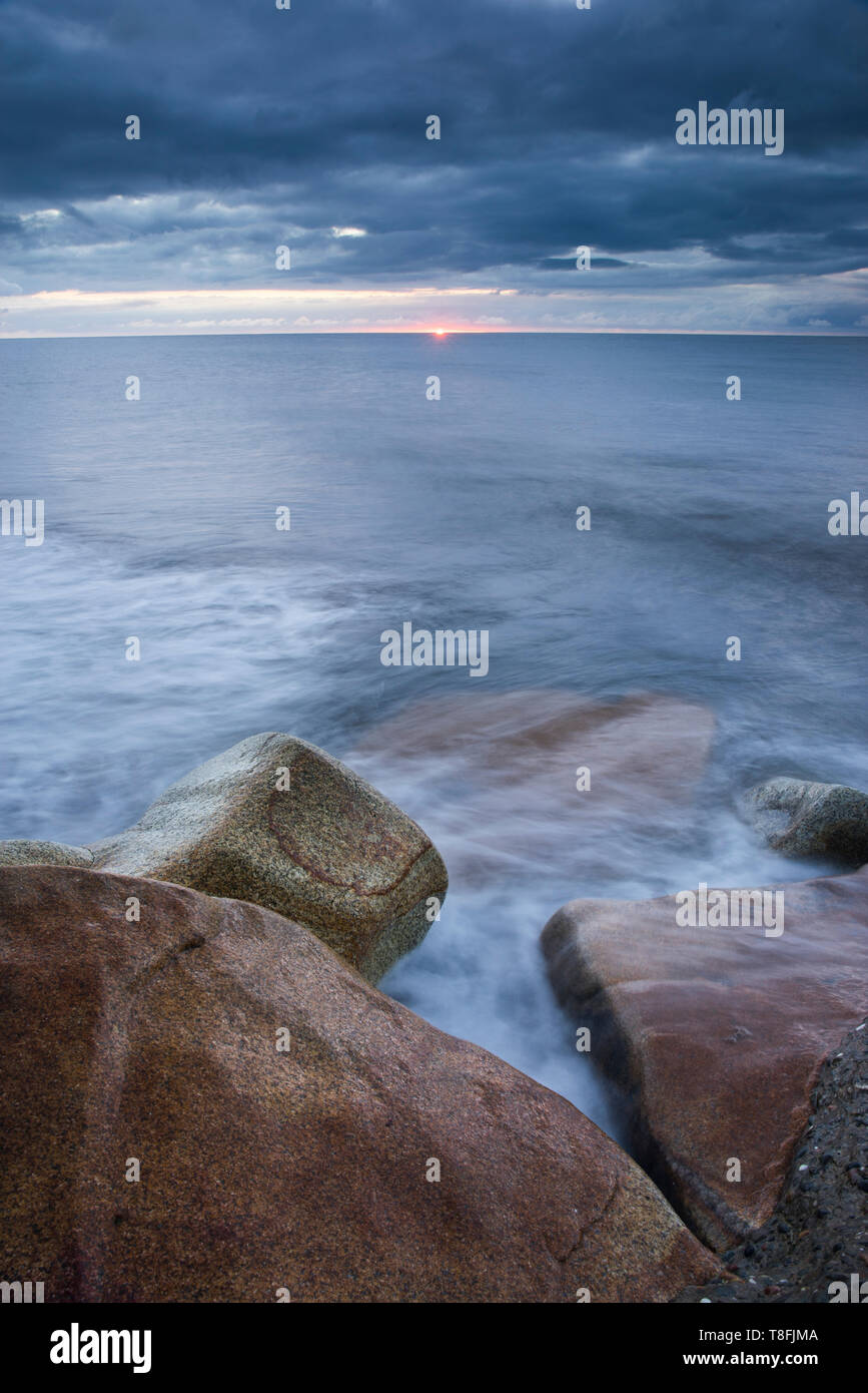 Glen Mooar Beach, Kirk Michael, Isle of Man Stock Photo - Alamy