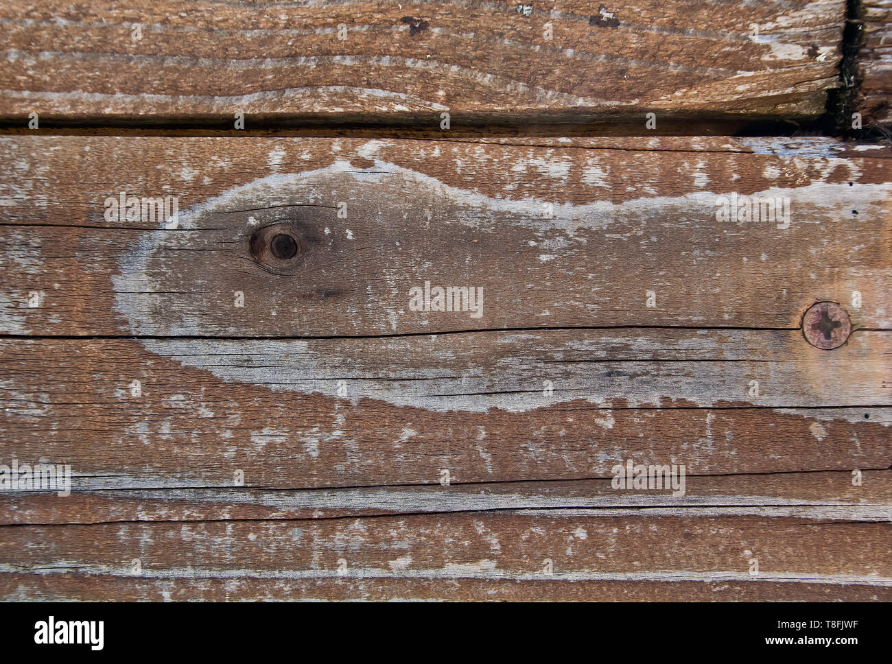 Old wood worn wallpaper hi-res stock photography and images - Alamy
