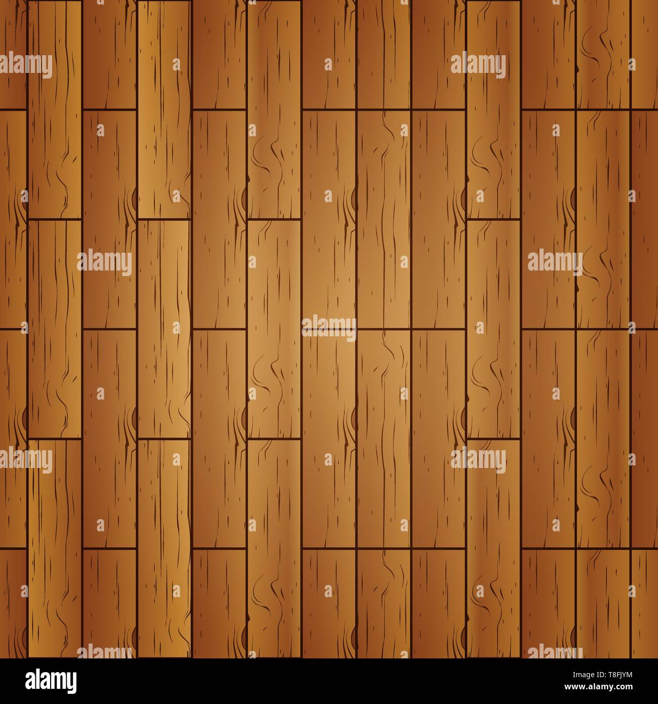 Seamless pattern of realistic wooden plank, vector illustration Stock ...