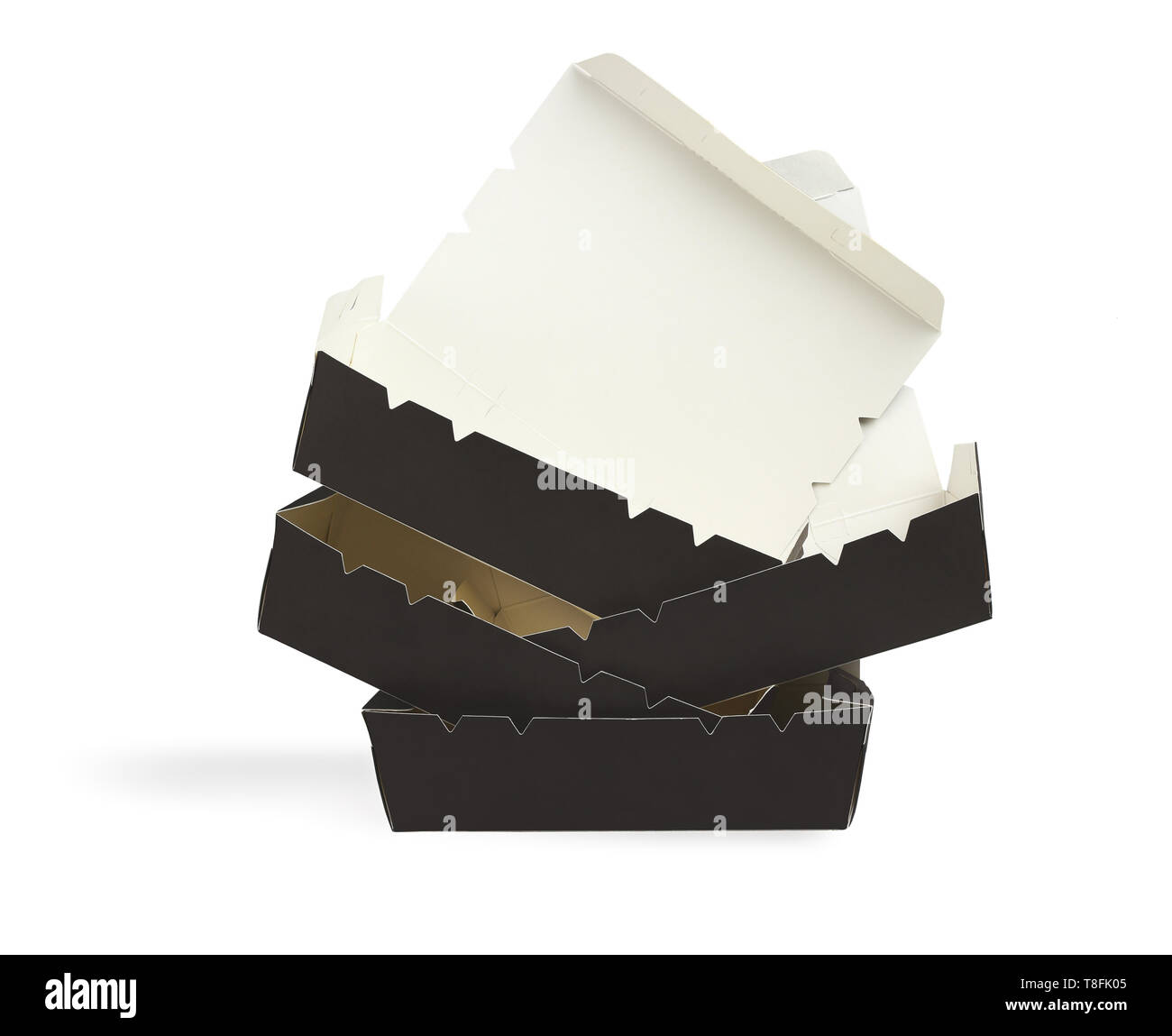 Food boxes cardboard open hi-res stock photography and images - Alamy