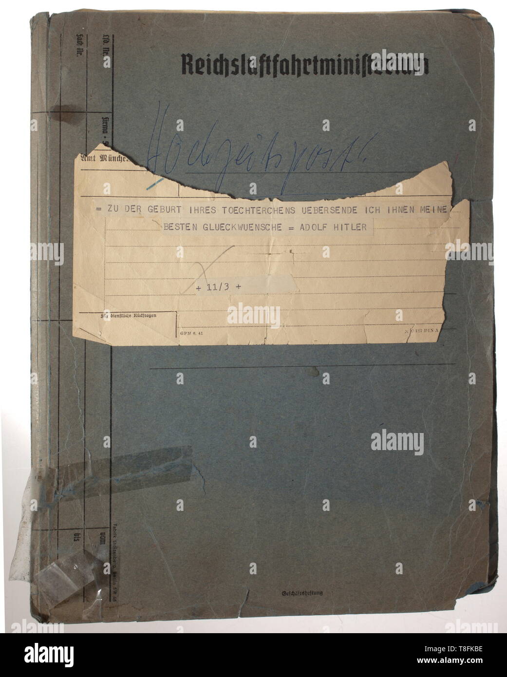 Oberst Werner Mölders - more than 20 letters of congratulations on his ...