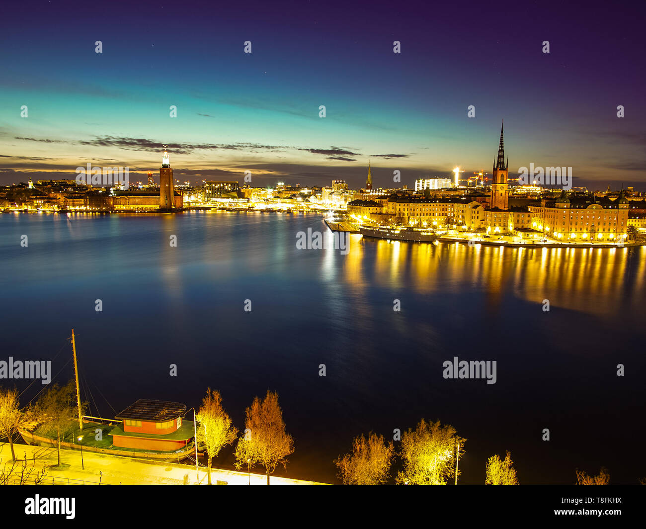 Stockholm skyline landmark hi-res stock photography and images - Alamy