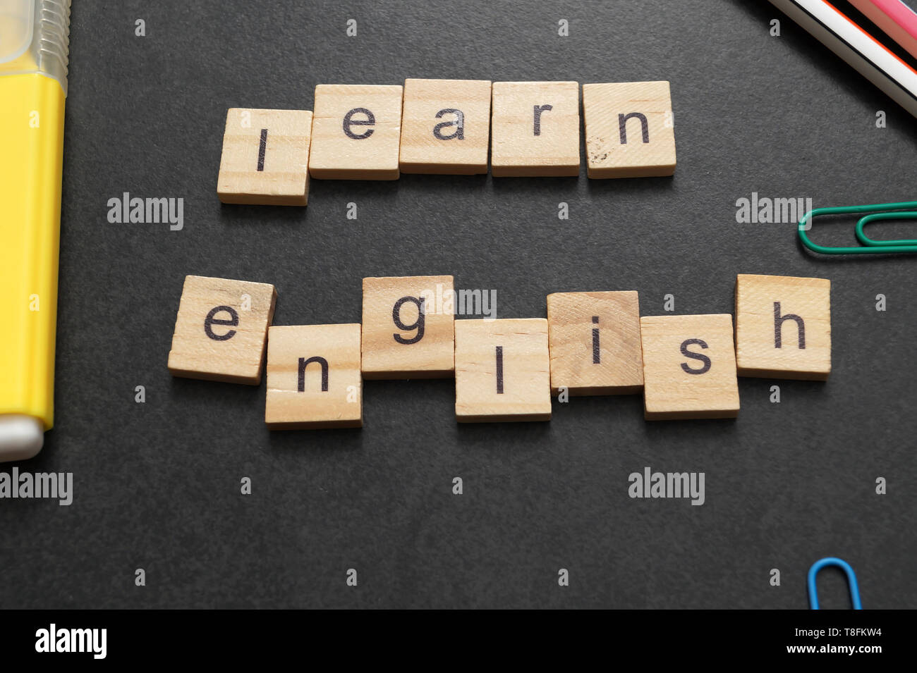 Learn word hi-res stock photography and images - Alamy