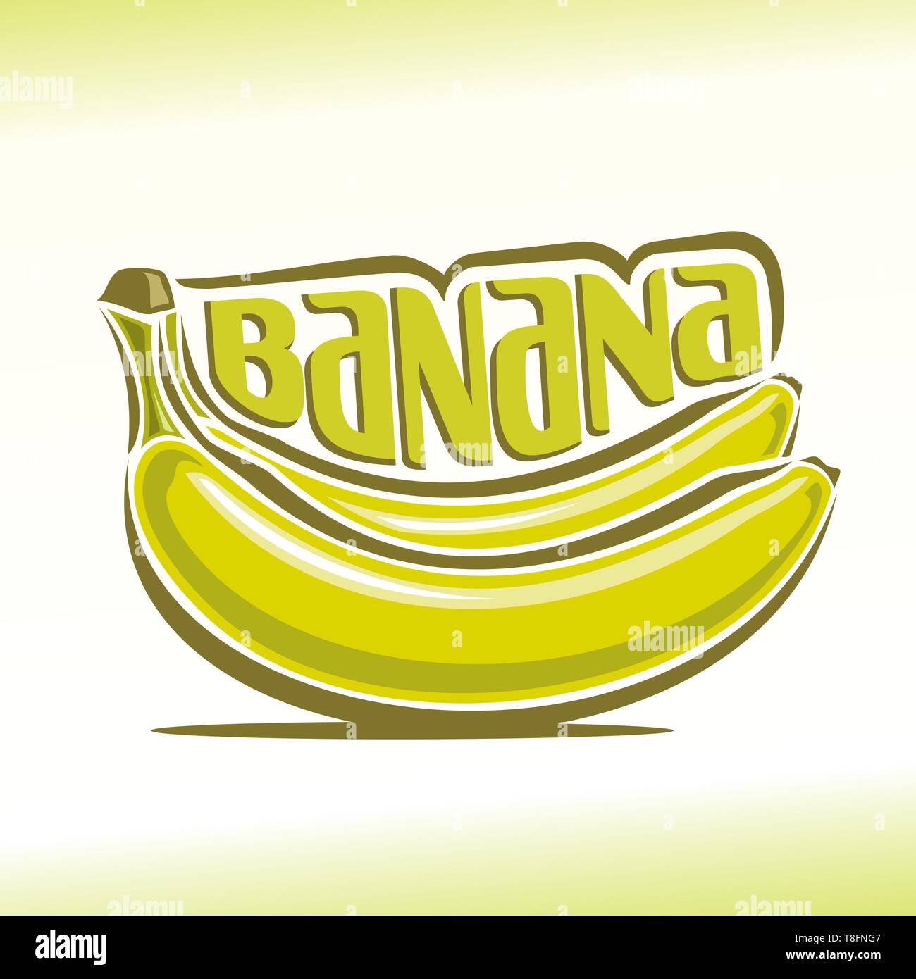 Vector logo for banana Stock Vector Image & Art - Alamy