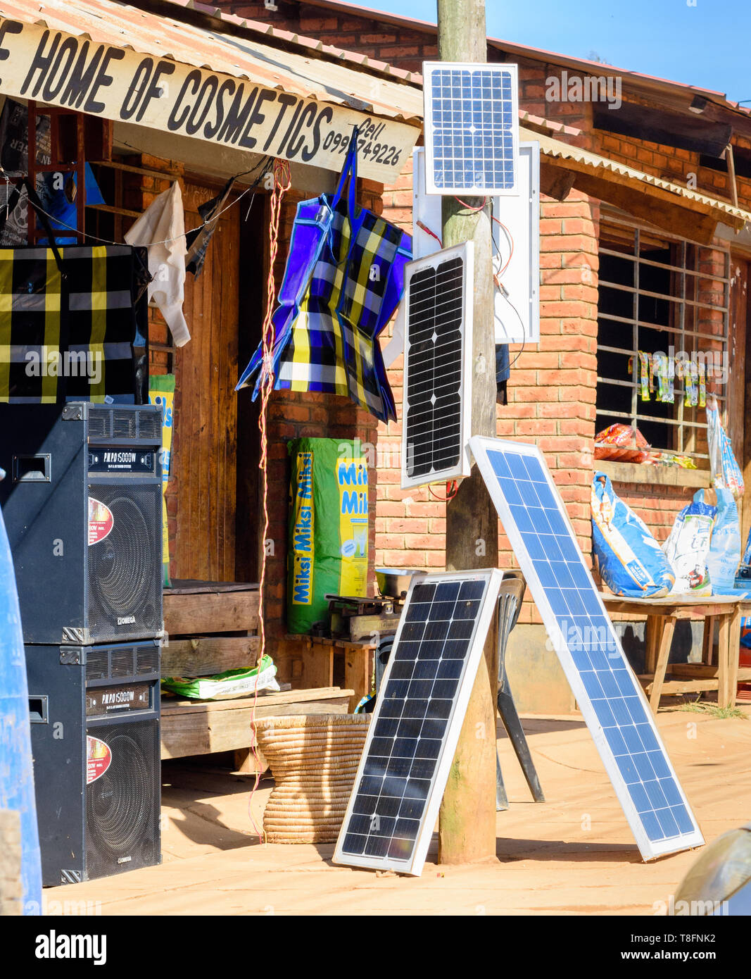 Solar panels business africa hi-res stock photography and images - Alamy