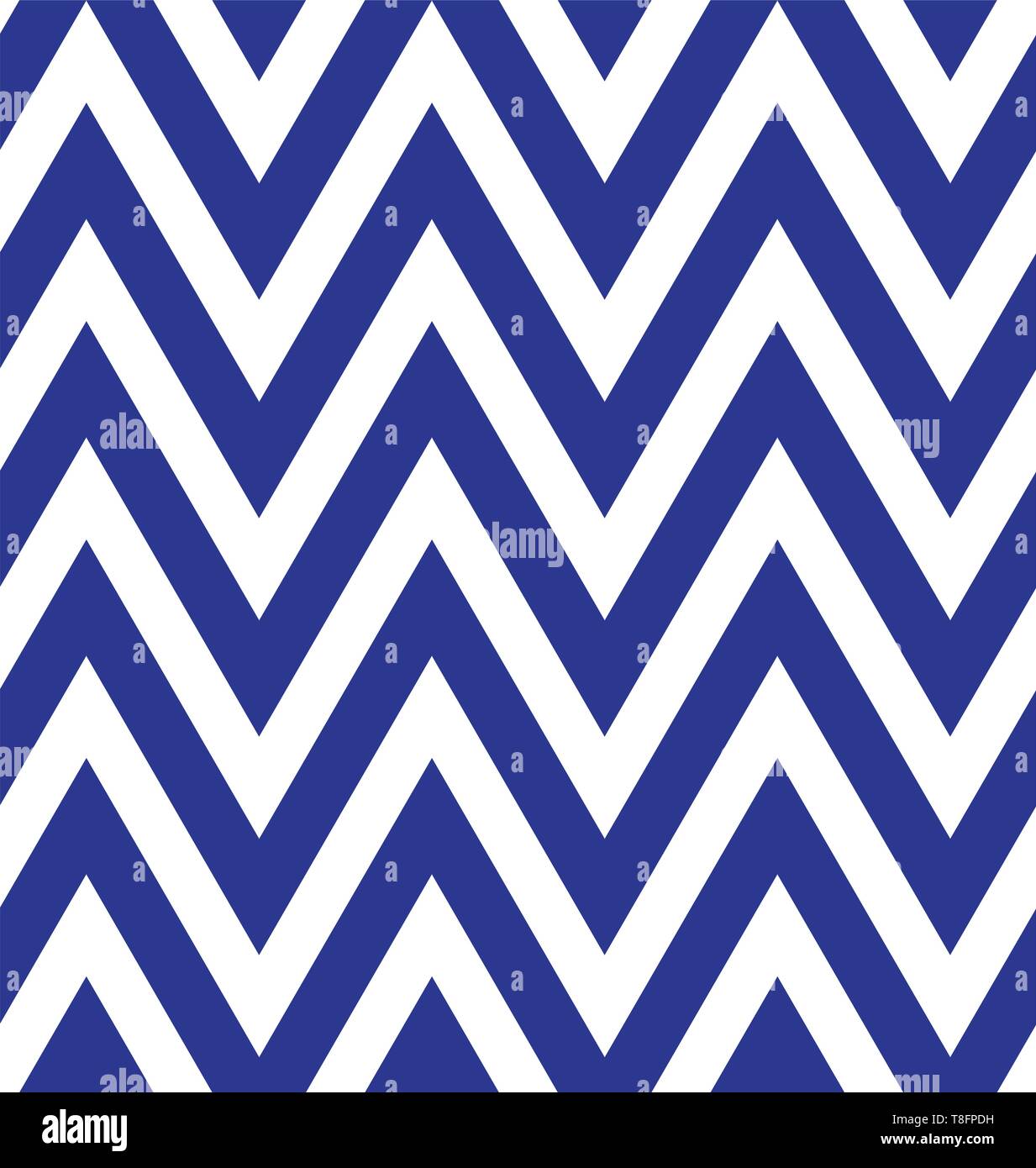 Seamless horizontal blue and white zigzag stripes pattern. Geometric ... Seamless horizontal blue and white zigzag stripes pattern. Geometric ...