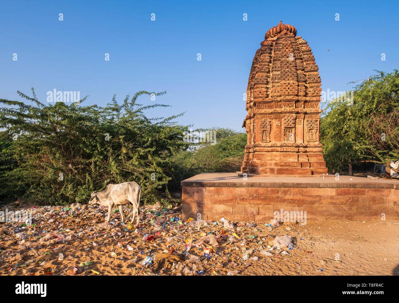 India, Rajasthan, Osiyan (or Osian), gateway to the Thar desert ...