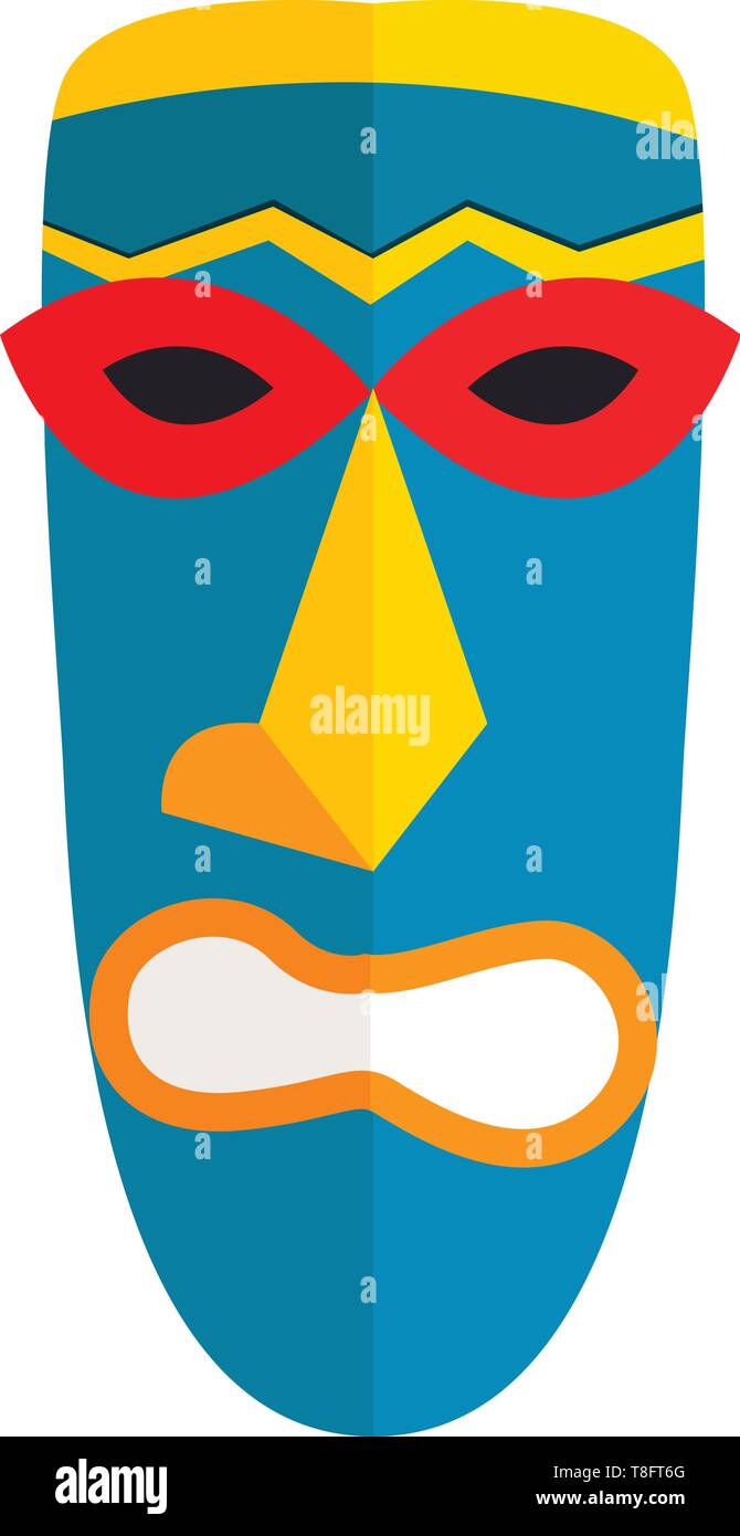 A picture of a blue african mask hi-res stock photography and images ...