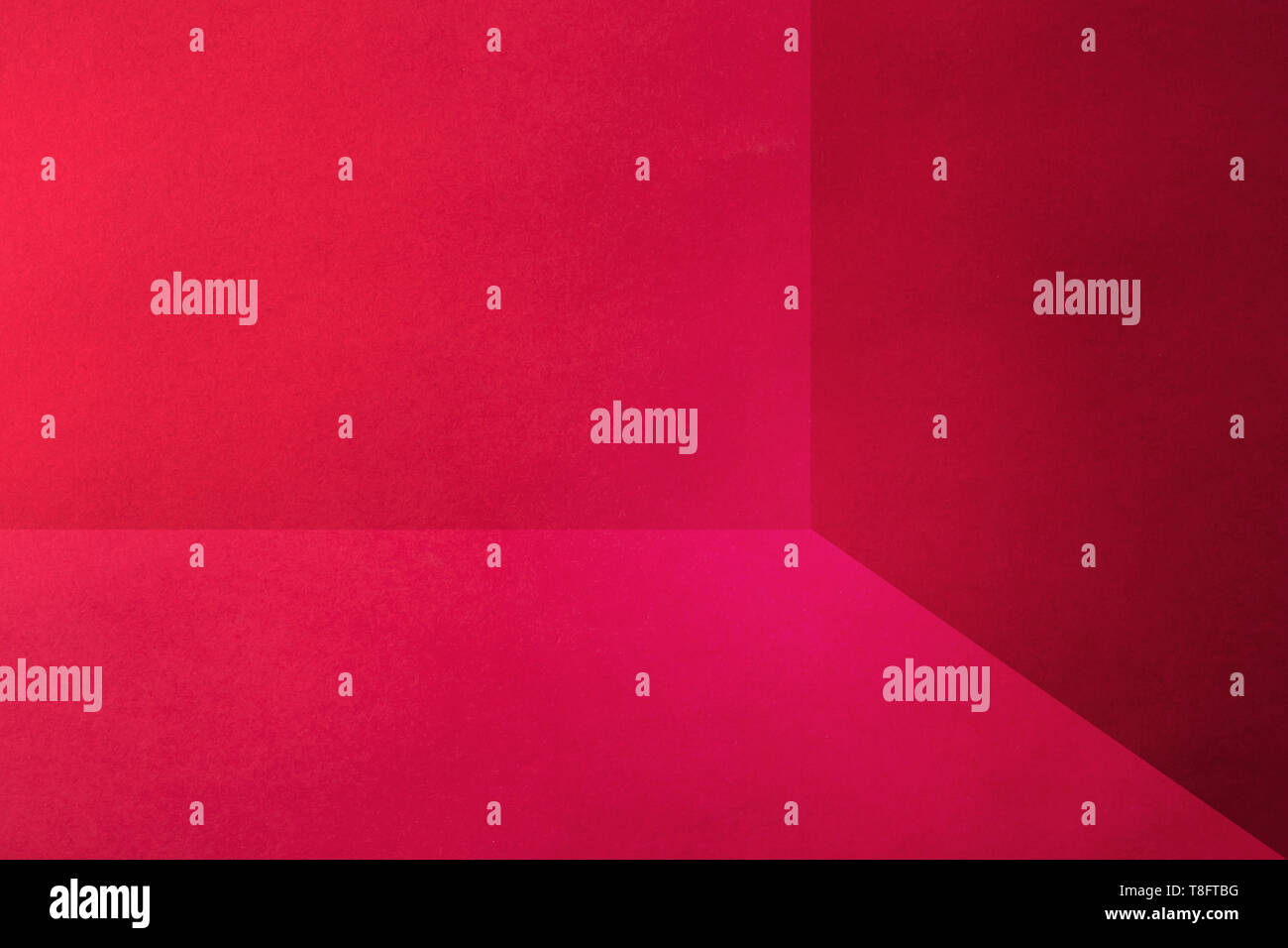 3D space made by folding paper Stock Photo - Alamy