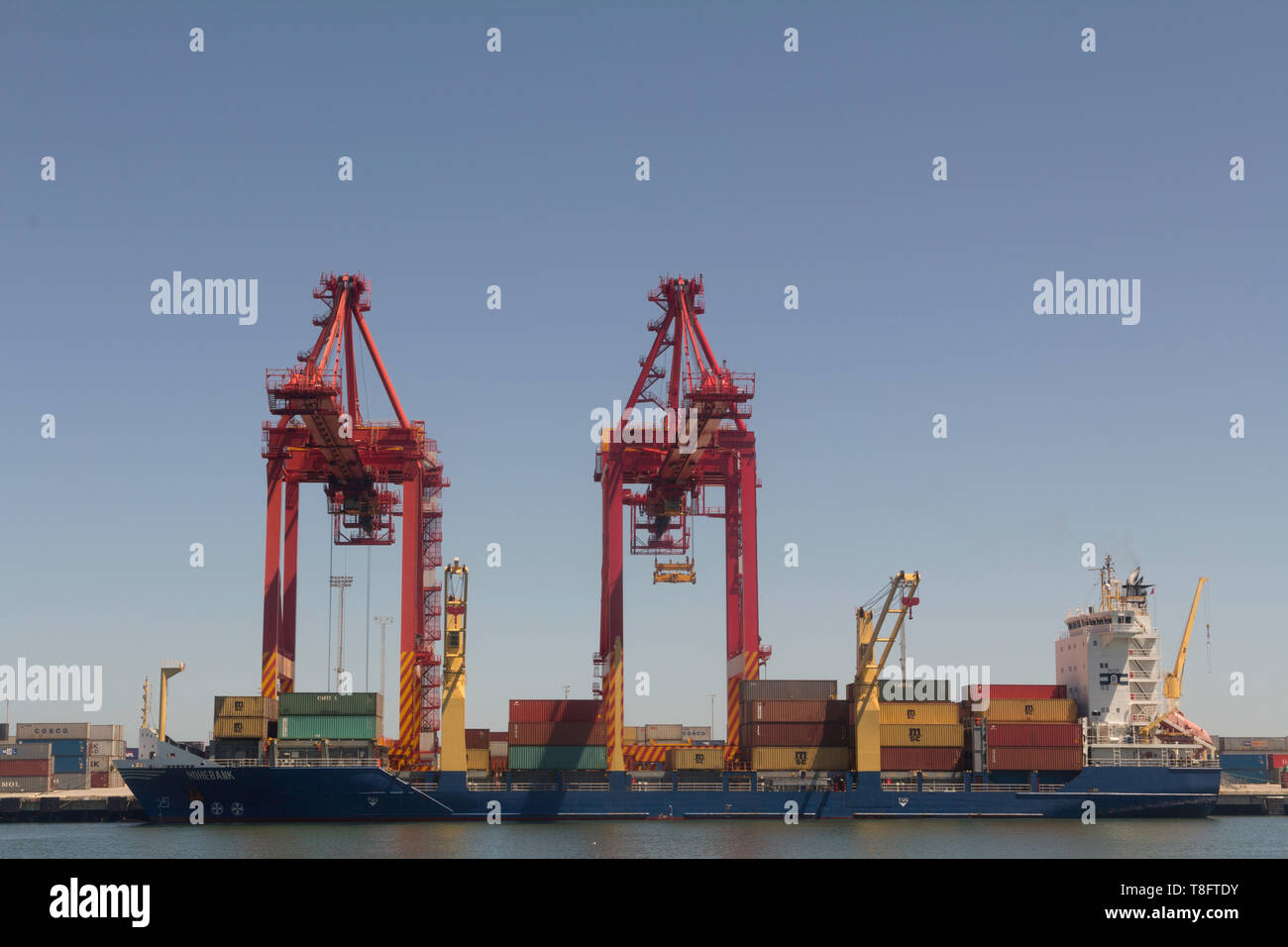 Perth, Western Australia,Australia - 21/01/2013 : Fremantle Ports ...