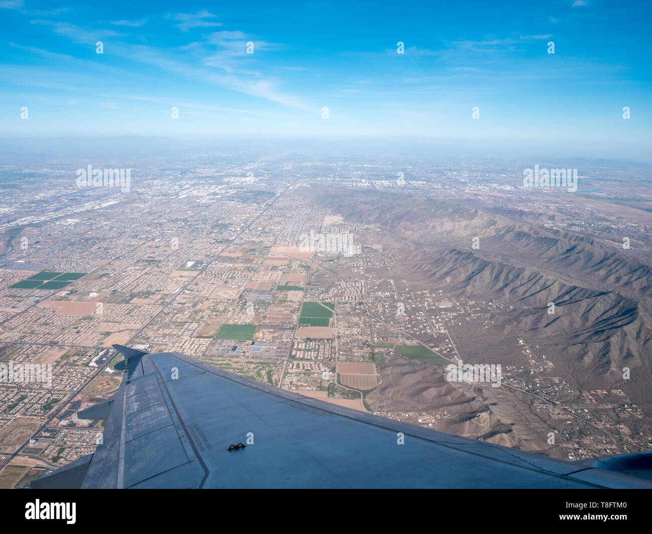 Phoenix area mountains aerial hi-res stock photography and images - Alamy