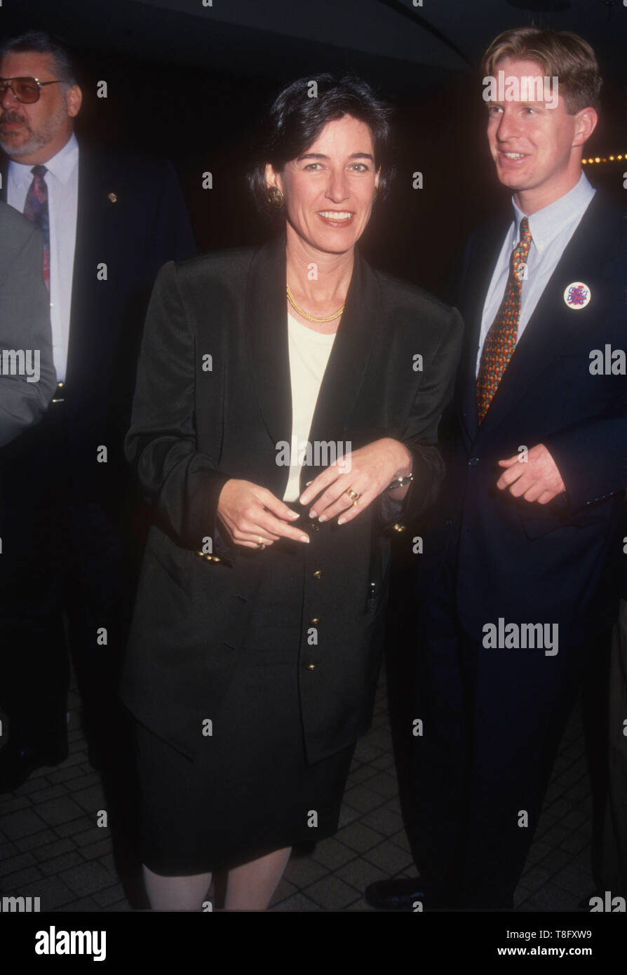 Los Angeles, California, USA 15th April 1994 Politician Kathleen Brown ...