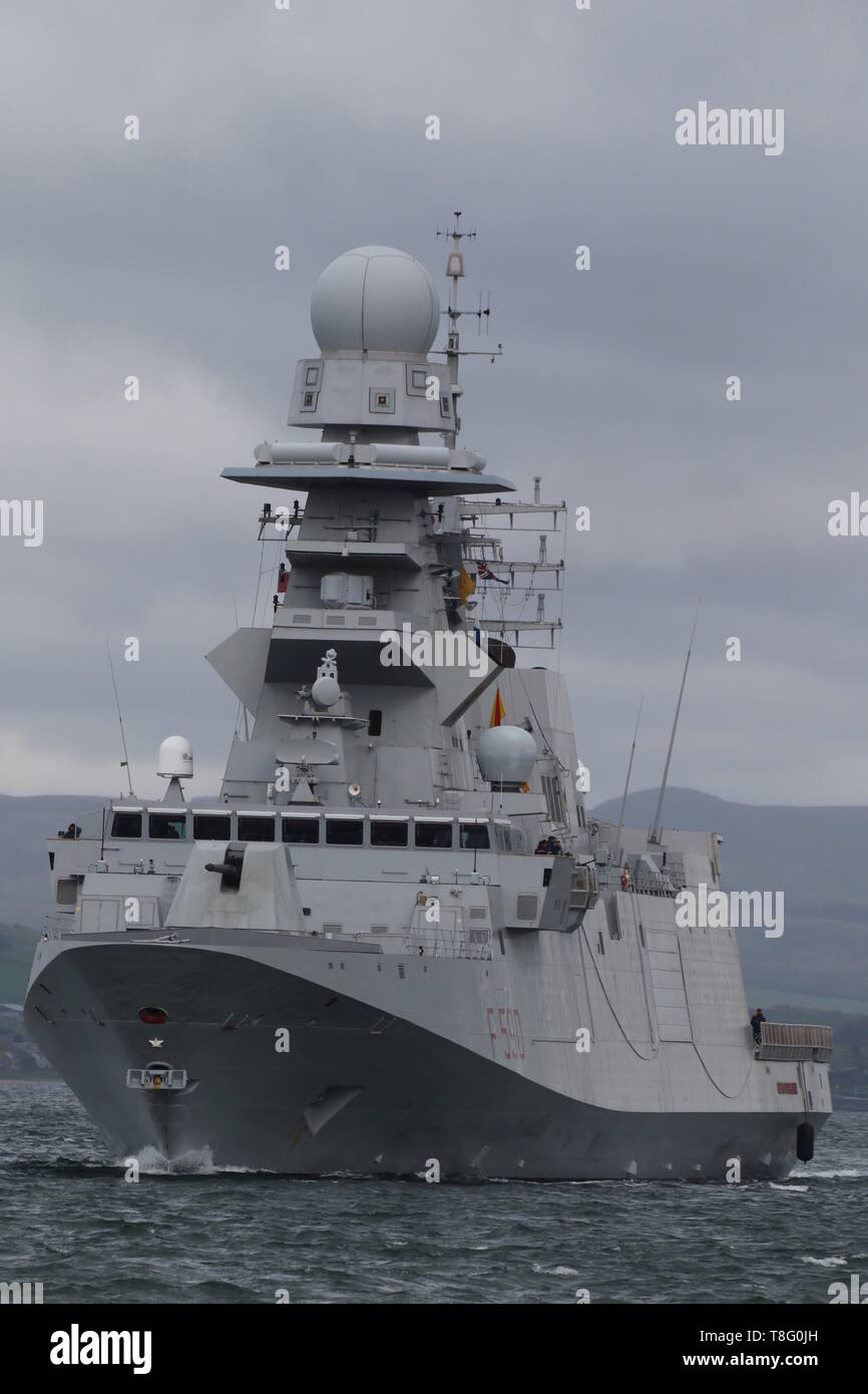 ITS Carlo Bergamini (F590), a Bergamini-class frigate operated by the ...