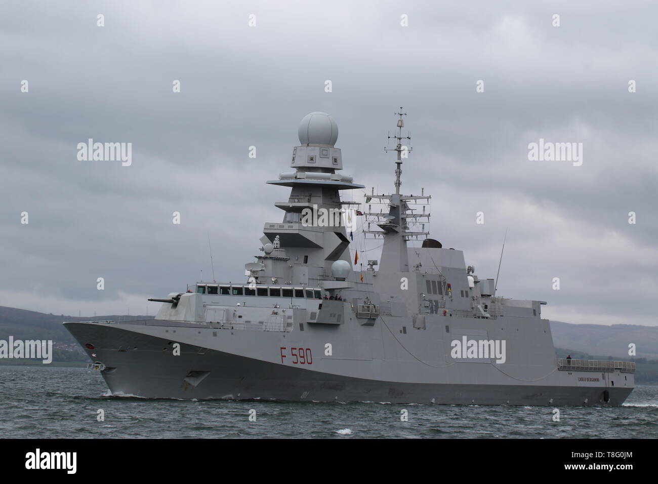 ITS Carlo Bergamini (F590), a Bergamini-class frigate operated by the ...