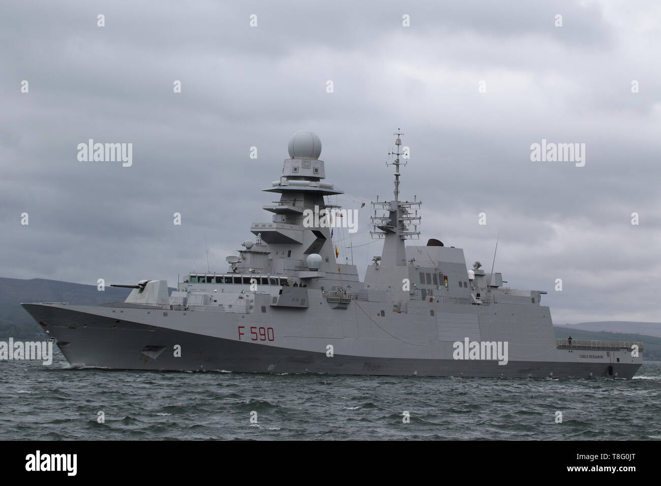 ITS Carlo Bergamini (F590), a Bergamini-class frigate operated by the ...