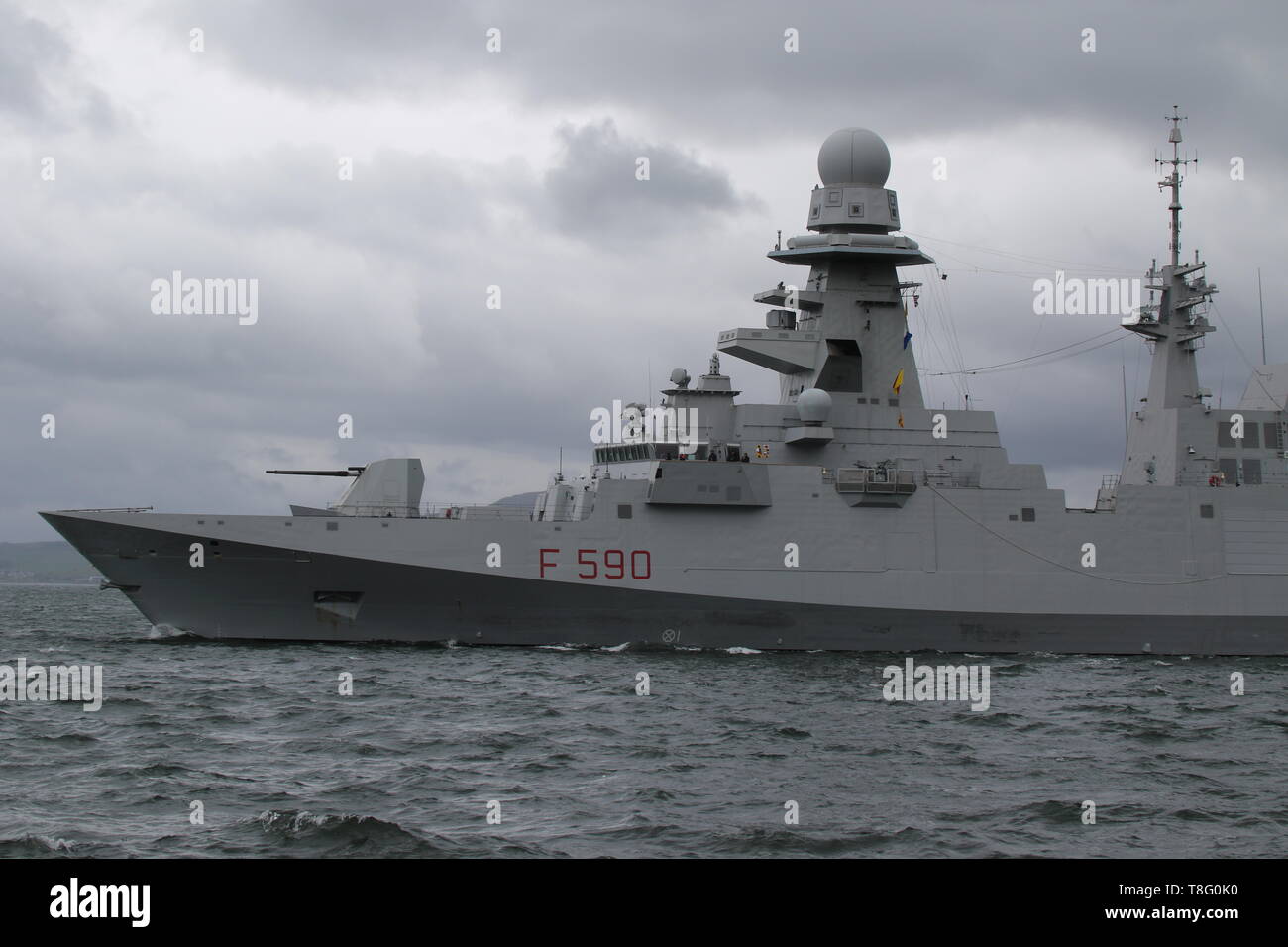 ITS Carlo Bergamini (F590), a Bergamini-class frigate operated by the ...