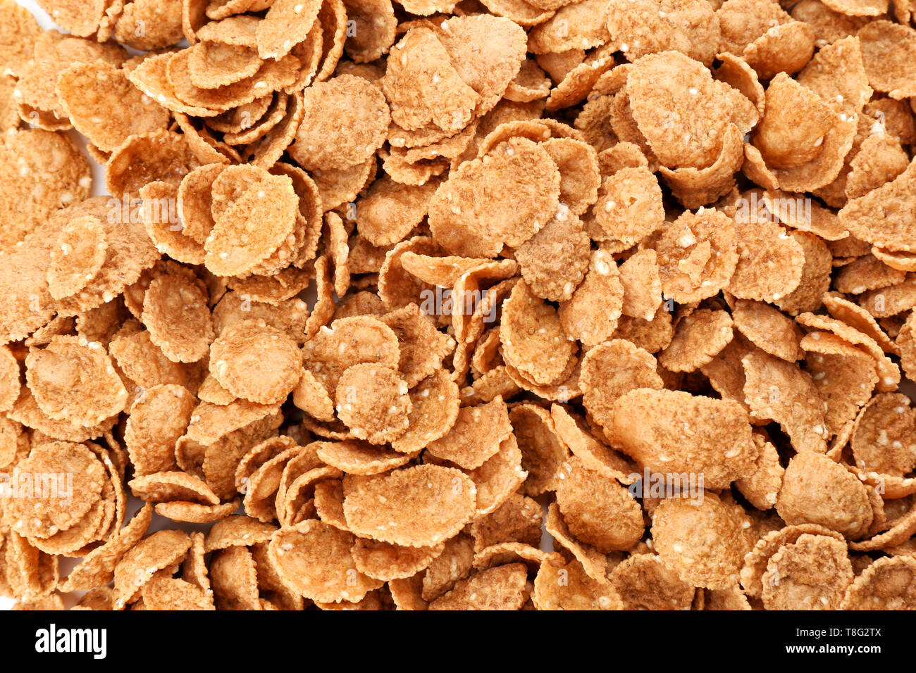 Healthy cornflakes as background Stock Photo - Alamy