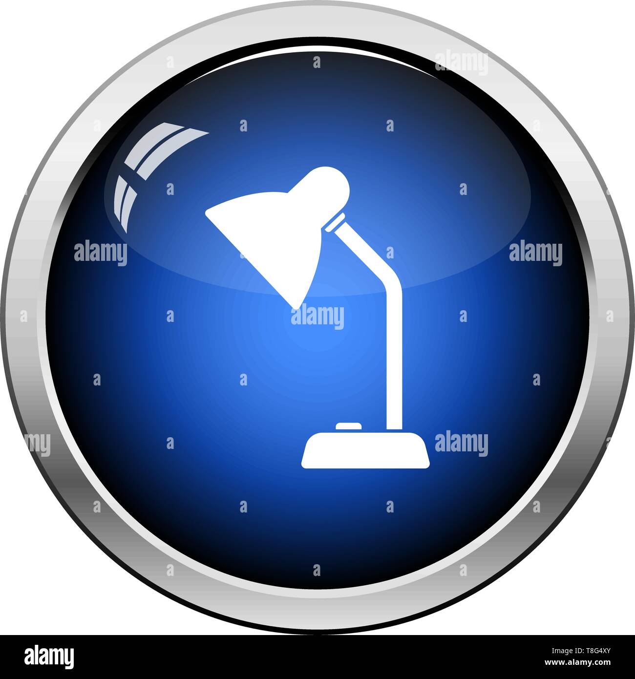 Lamp Icon. Glossy Button Design. Vector Illustration Stock Vector Image ... Lamp Icon. Glossy Button Design. Vector Illustration Stock Vector Image ...