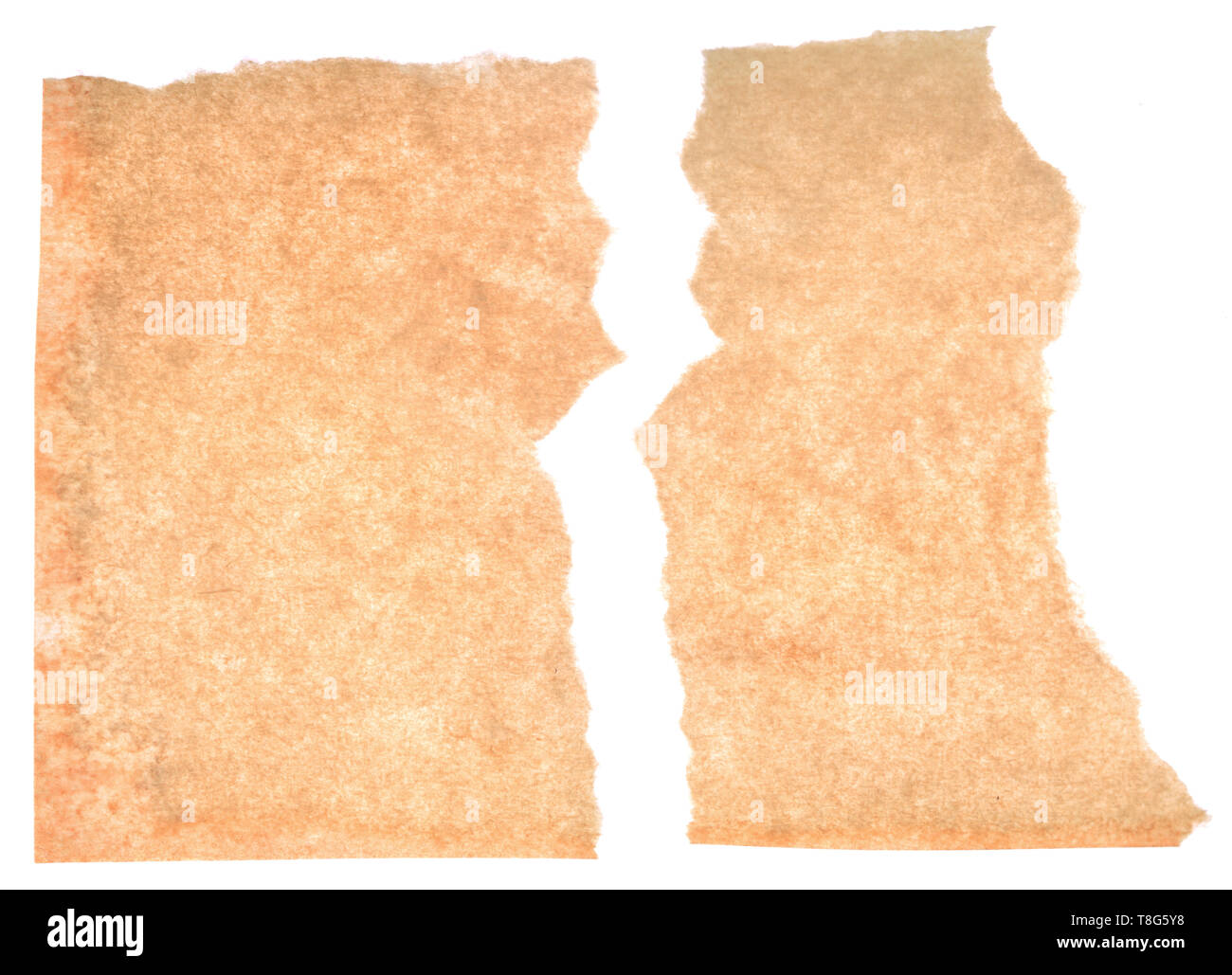 Paper isolated on white background Stock Photo - Alamy