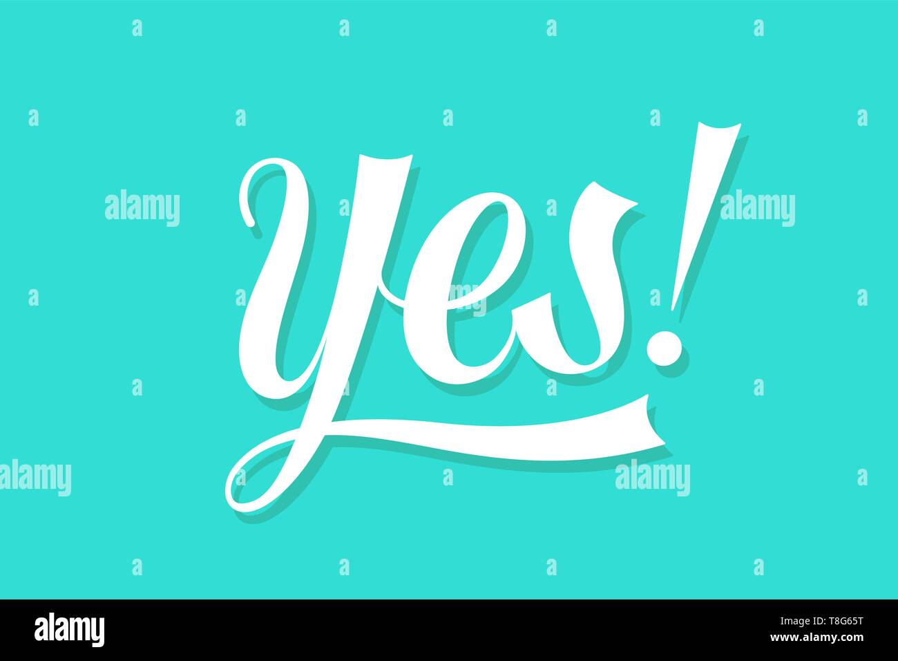 Yes Poster High Resolution Stock Photography and Images - Alamy