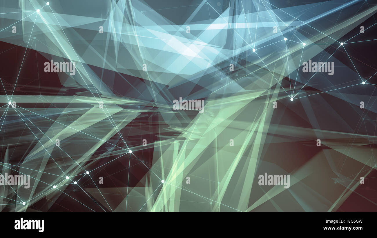 Technology digital creative connections graphic experiment Stock Photo ...