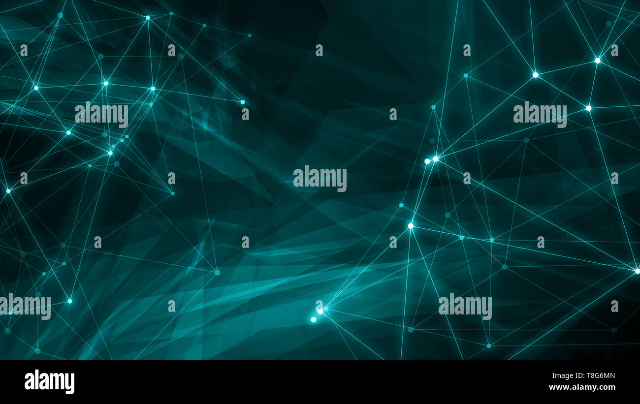Chaos graphics, polygonal elements background, triangles shapes ...