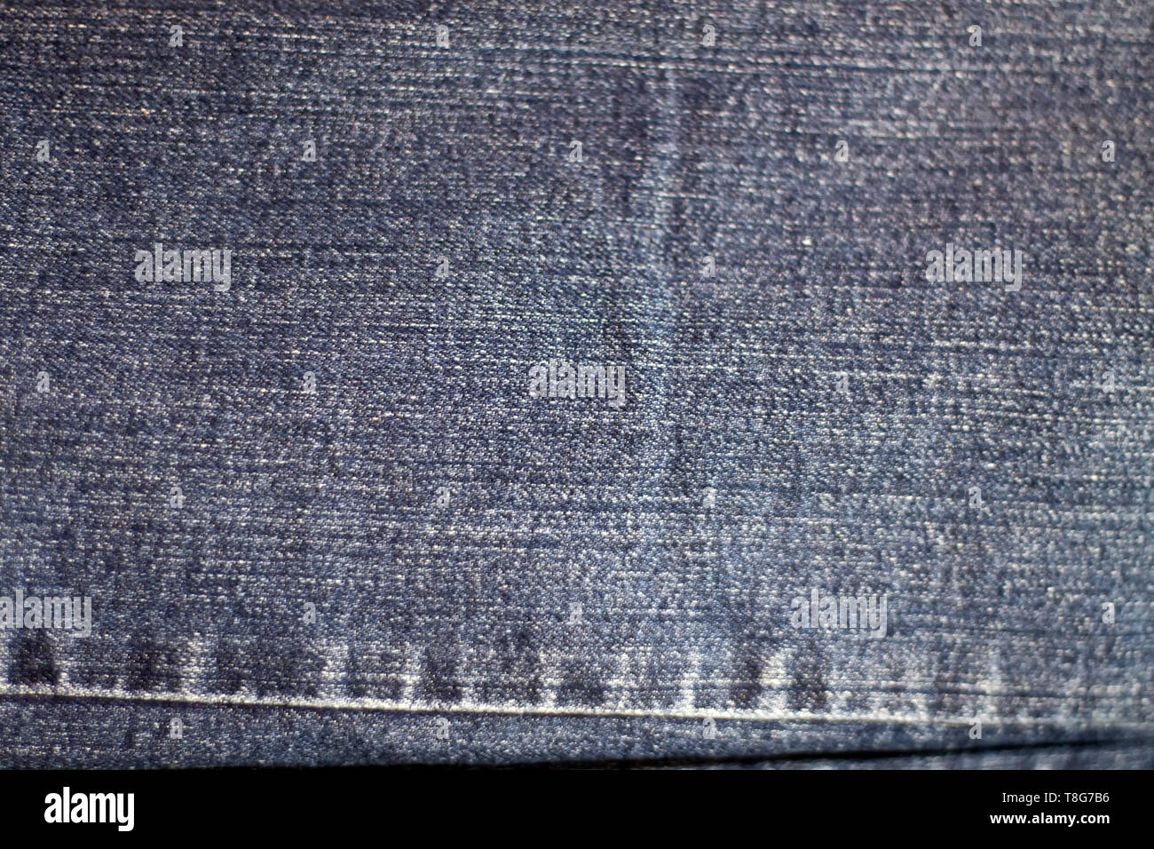 Texture of blue jeans textile Stock Photo - Alamy