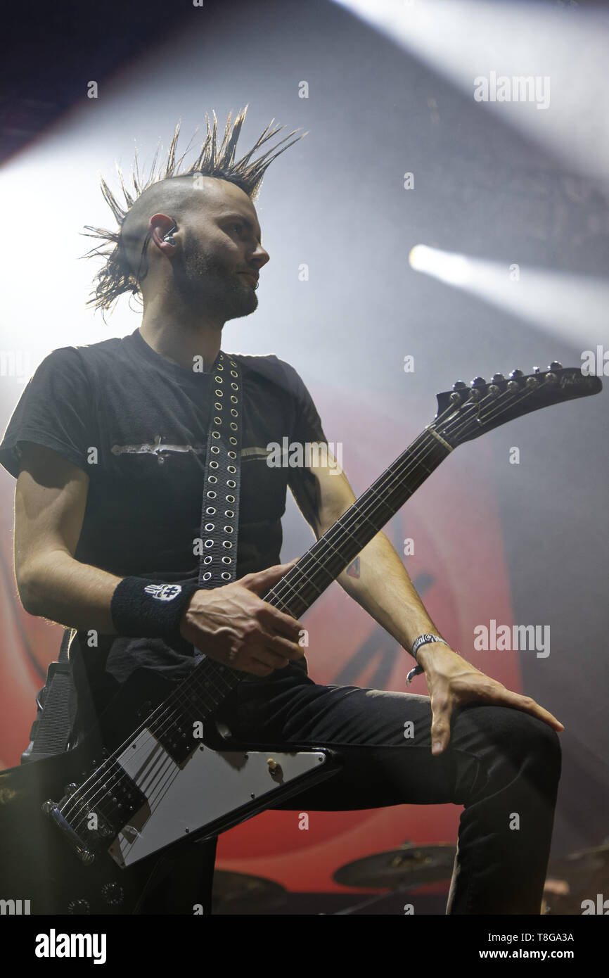 Flockos, Lead guitar of Ultra Vomit performs at the World tattoo at The ...
