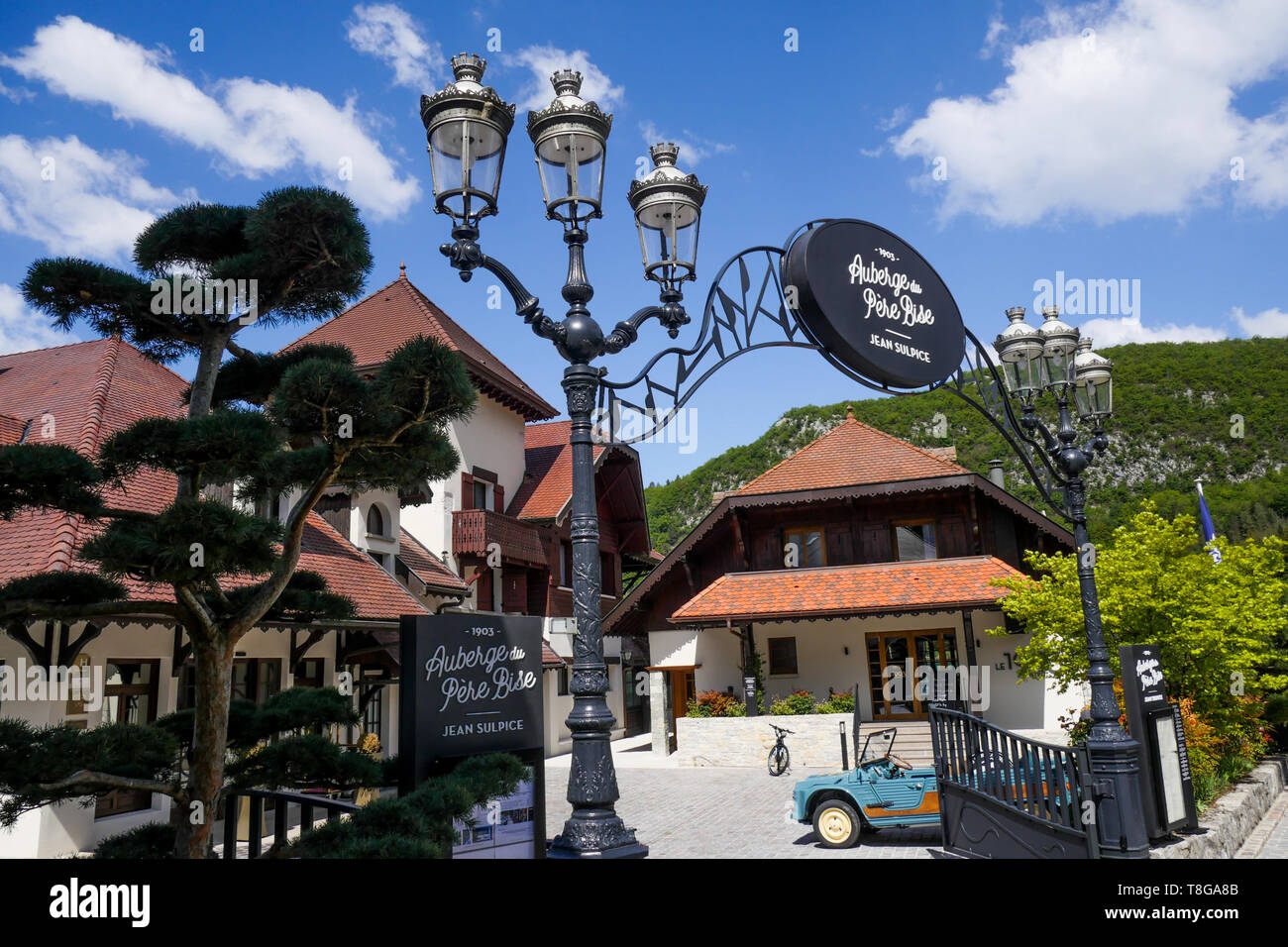 Auberge du Père Bise, Two Stars renowned restaurant in Talloire, Annecy ...