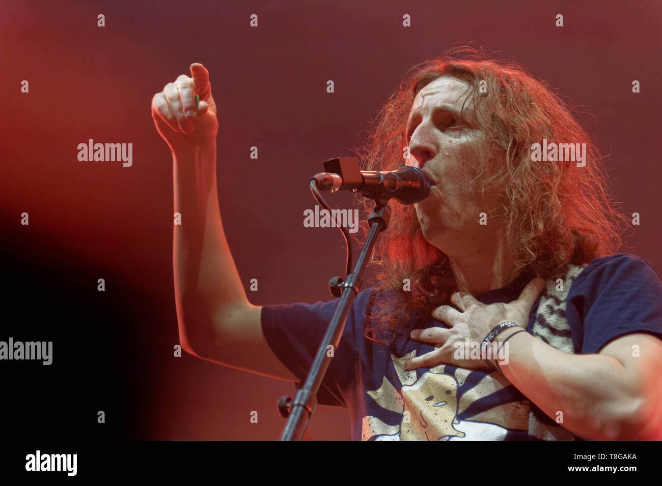 Fetus, singer of Ultra Vomit performs at the World tattoo at The Grande ...