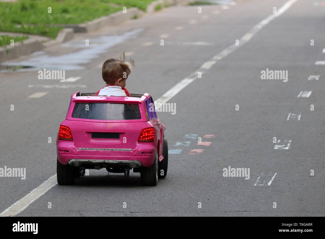 Kid toy car hi-res stock photography and images - Alamy