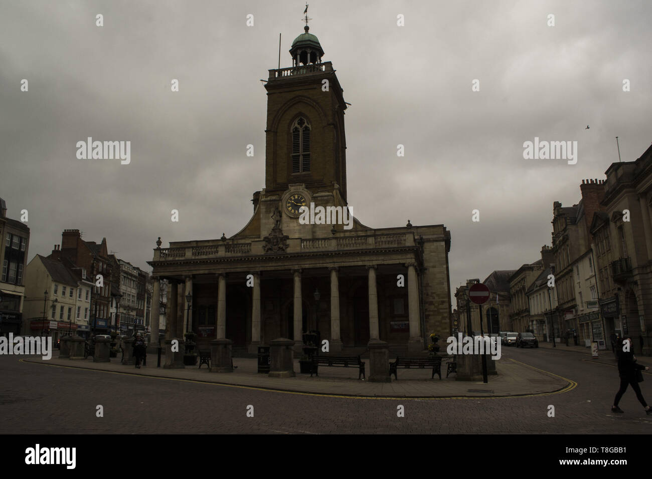 Northampton town center Stock Photo - Alamy