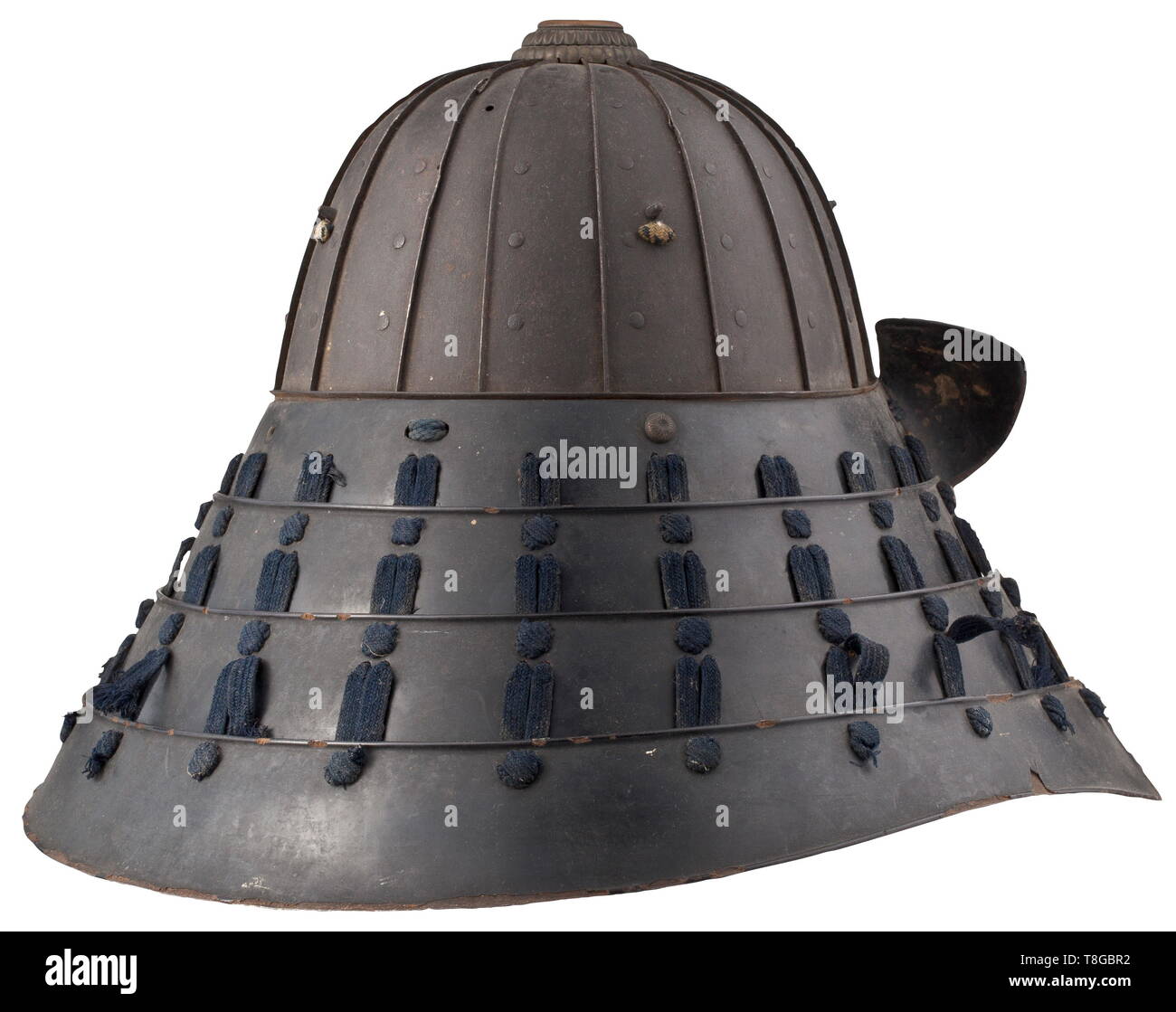 A Japanese kabuto with mempo, 2nd half of the Edo/early Meiji period A ...