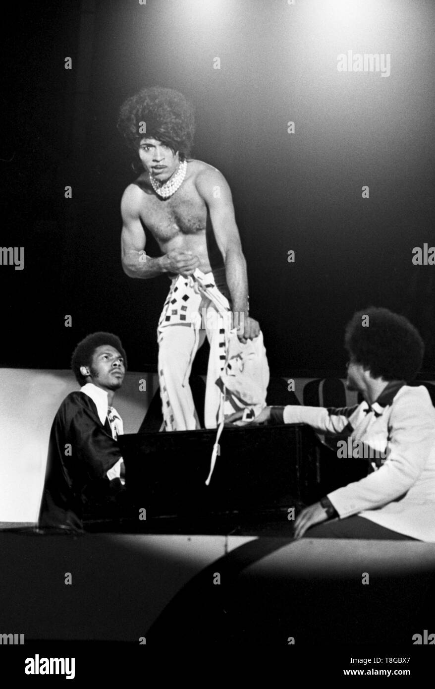Photo of Little RICHARD, Little Richard performing on stage at the ...