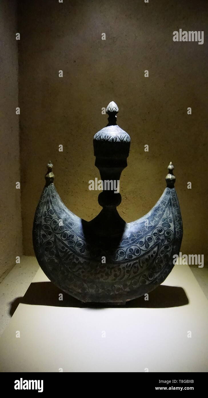 Uyghur ancient water container Stock Photo - Alamy