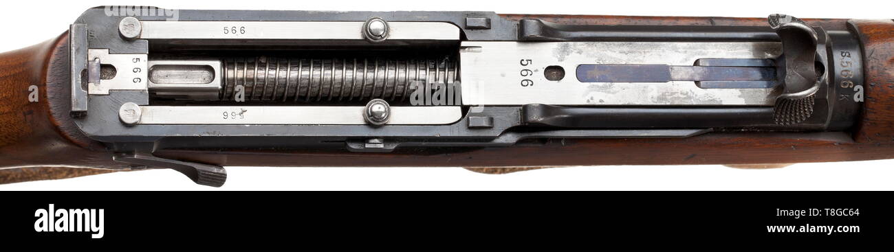 A Mauser self-loading carbine M 1915 Cal. 8 x 57, no. S 566 k. Matching ...