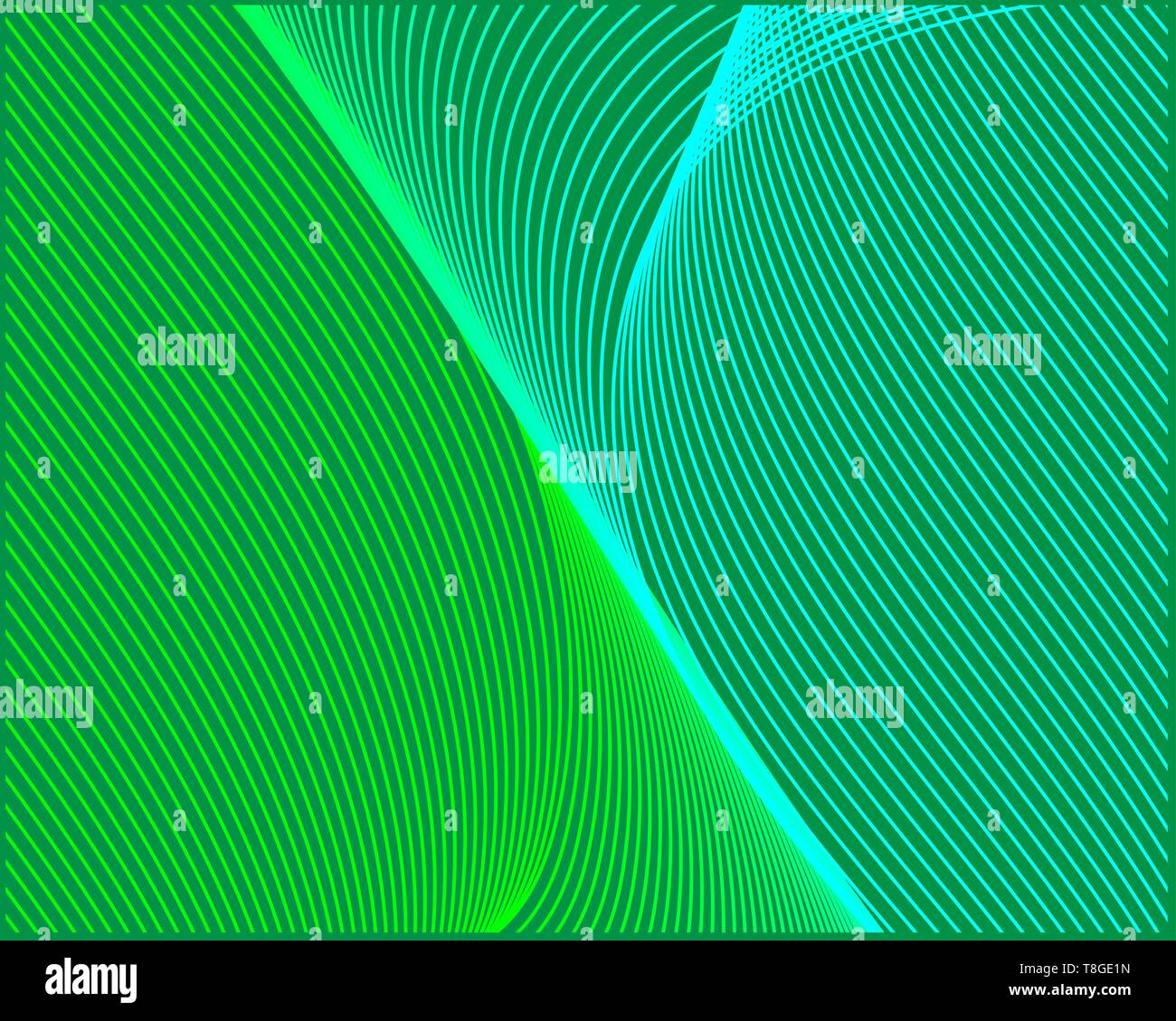Bright color pattern green blue grid lines on a green background Stock ...