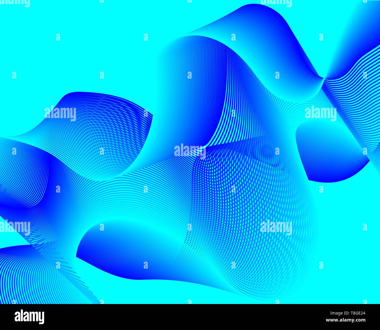 Bright color pattern blue grid lines on a background Stock Vector Image ...