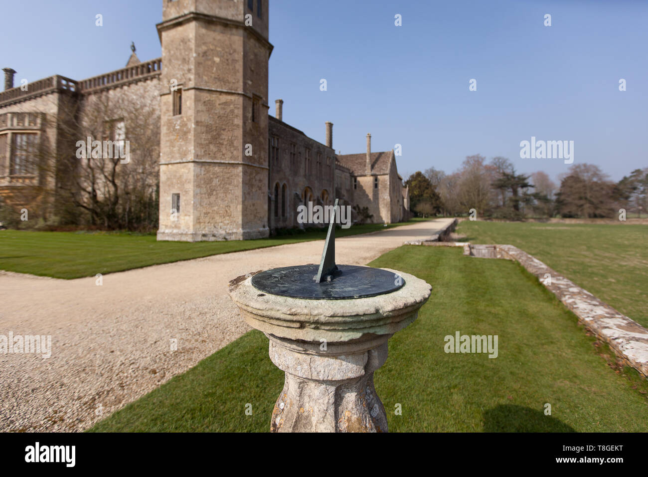 Lacock Abbey near Chippenham in Wiltshire home of Fox Talbot pioneer ...