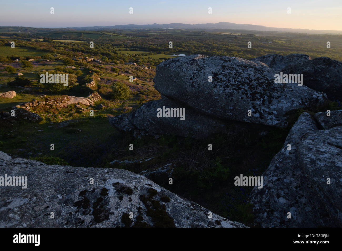 Helman Tor St Austell Cornwall Stock Photo - Alamy
