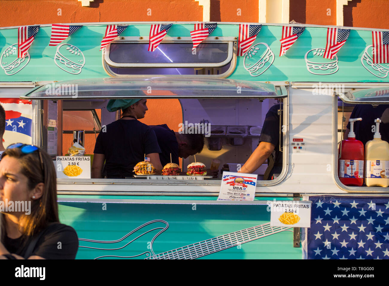 Fuengirola, SPAIN. 03 may, 2019, Feria de los pueblos, 25th anniversary ...