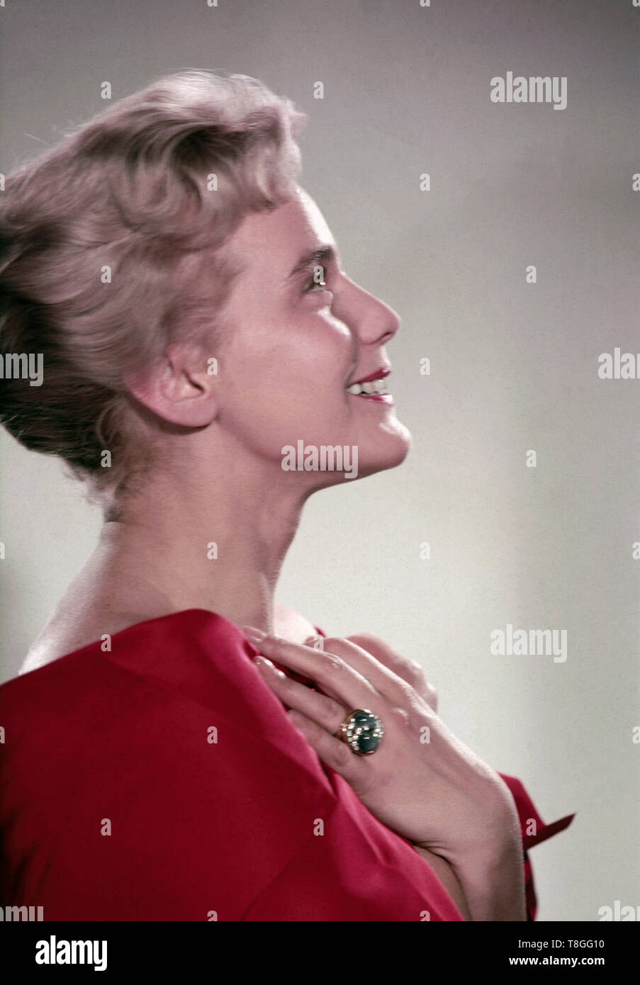 Maria Schell, österreichisch schweizerische Schauspielerin, Deutschland ...