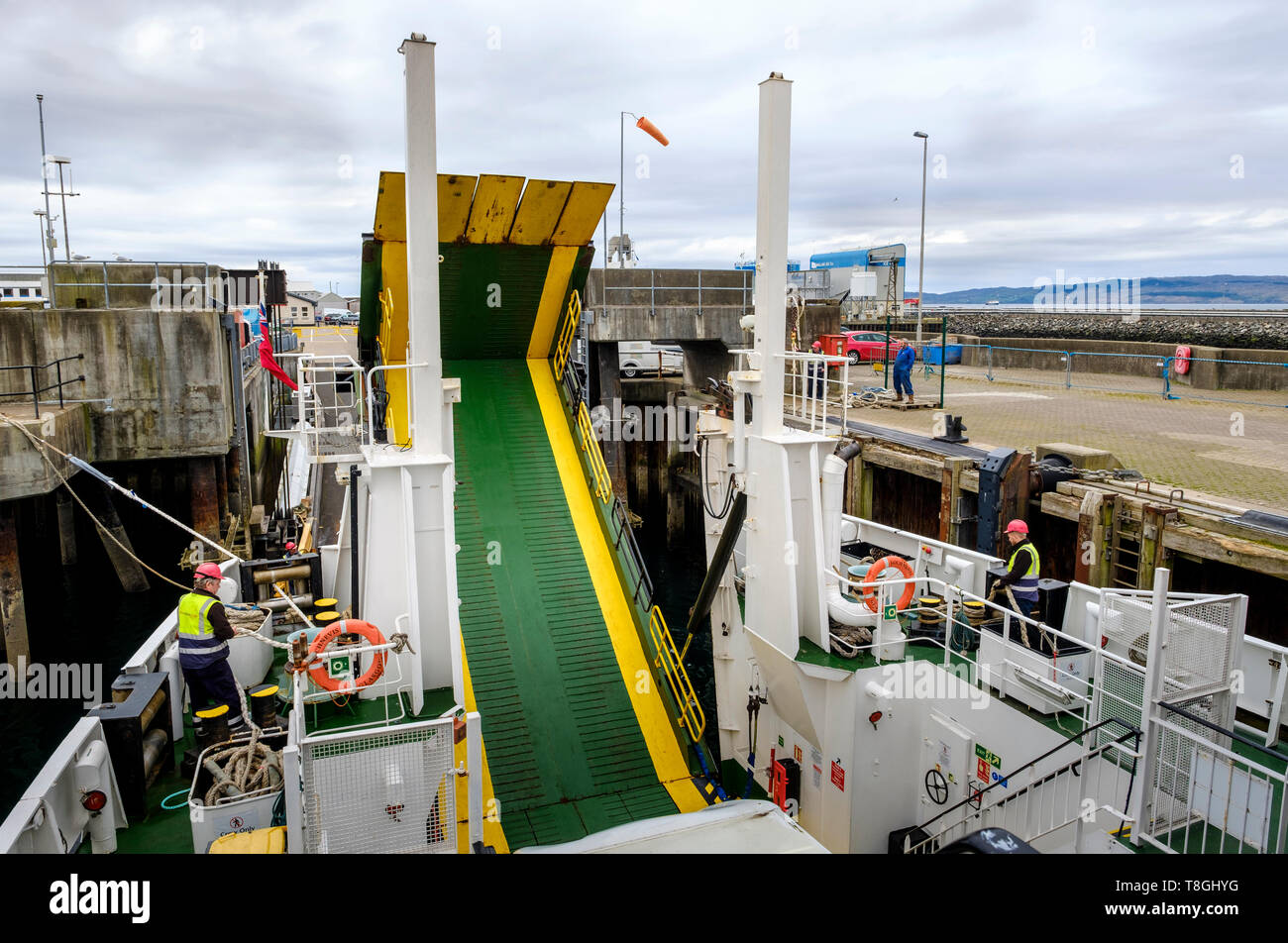 Car ferry ramp hi-res stock photography and images - Alamy