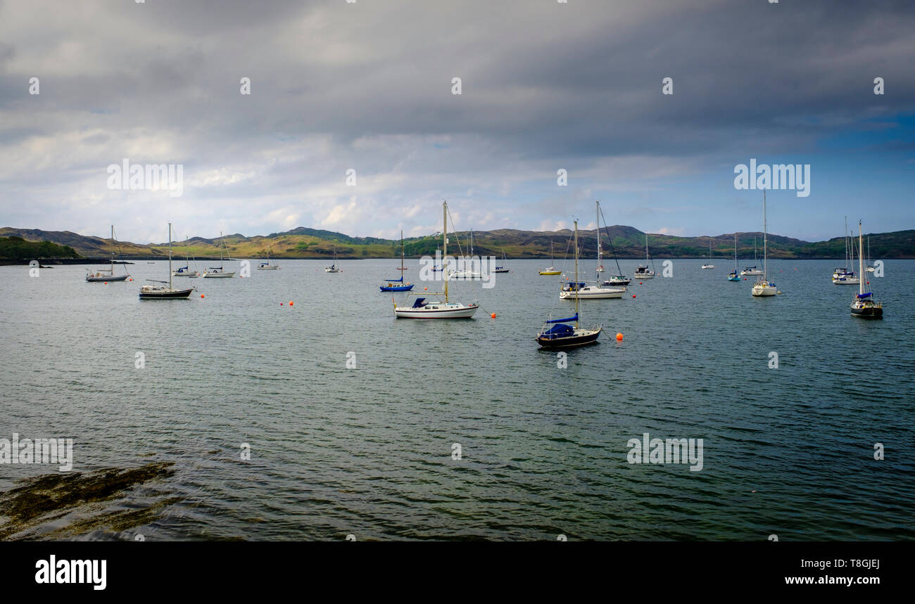 Arisaig scotland boats hi-res stock photography and images - Alamy