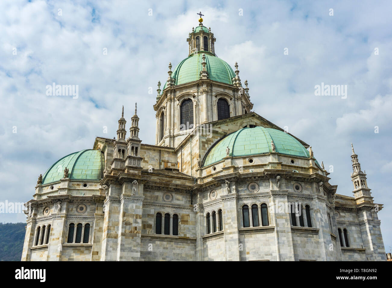 Como cathedral baroque style hi-res stock photography and images - Alamy