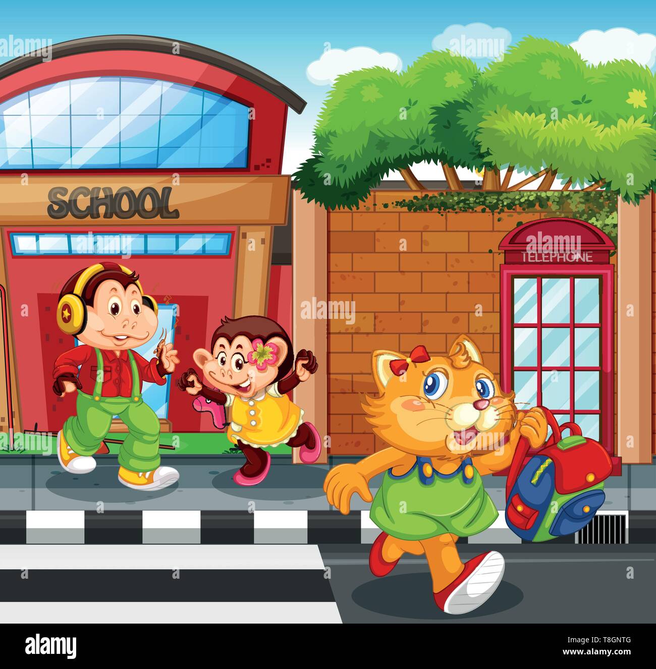 Animal student hi-res stock photography and images - Alamy