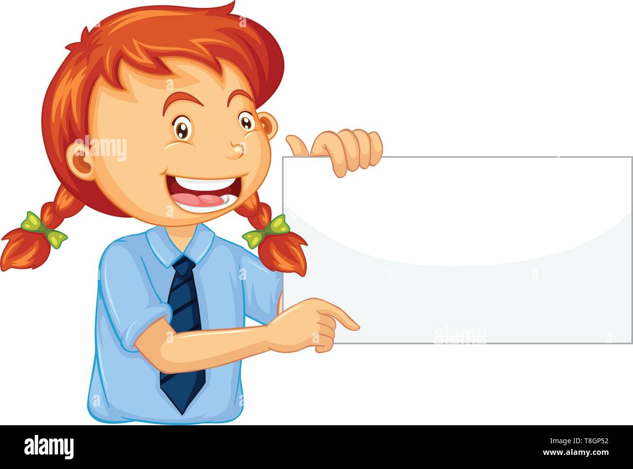 Uniform student banner template illustration Stock Vector Image & Art ...